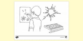 FREE! - Famous Paintings Colouring Pages Printable- Colouring Sheets