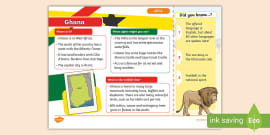 What is Ghana? – Ghana Facts for Kids – Twinkl - Twinkl