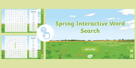 Interactive Sports Day Word Search Activity - Twinkl