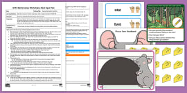 EYFS Maths: Representing Numbers on a Pictorial Number Line Group Activity
