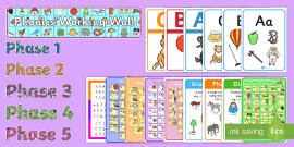 SATPIN Phonics Display Pack - KS1 (teacher made)