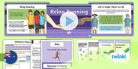 Move PE Y6 Athletics: Lesson 2: Sprint Relays Lesson Pack