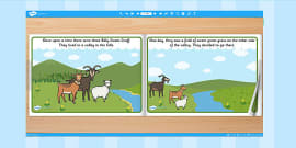 The Three Billy Goats Gruff Songs and Rhymes Resource Pack