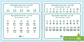 French Numbers 0-30 Word Mat | French Resources
