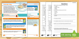 👉 Spanish: Pancake Day Activity Sheets - Pancakes in Spanish