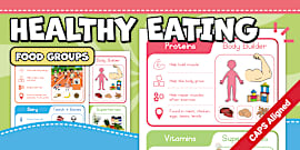 Grade 3 Life Skills Term 2 Healthy Foods Activity Sheets (CAPS)