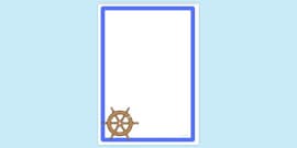 FREE! - Rocket Ship Page Border | Page Borders | Twinkl