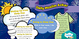The Main Beliefs of a Muslim Display Posters