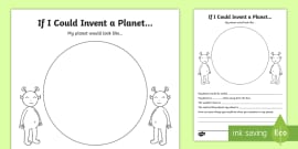 Design a Planet | Our Universe for Class 3 Worksheet