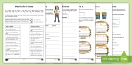 Identifying Subordinate Clauses Worksheet | Spot the Clauses