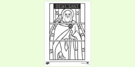 FREE! - Saint Blaise Colouring Sheet | Colouring Sheets