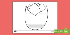 Acorn Writing Template (teacher made) - Twinkl