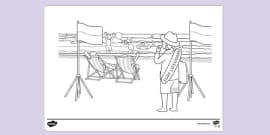 FREE! - Security Guard Colouring Sheet | Colouring Sheets