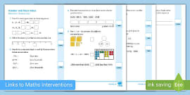 Year 5 Maths Assessment Pack - Term 1 (teacher made)