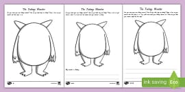 Monster Tracing Activity (teacher made)