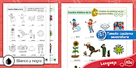 Actividad: Sílabas iniciales con G suave (teacher made)