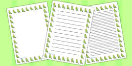 English Speaking Page Borders (teacher made) - Twinkl