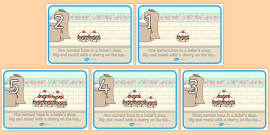 Five Currant Buns Counting Song Pack