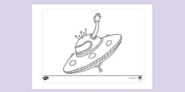 FREE! - Spaceship Control Panel Colouring Sheet | Colouring Pages