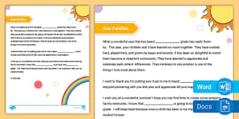 Editable Field Trip Letter Template for Parents/Guardians