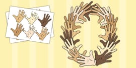 Hands Display Cut Outs (teacher made) - Twinkl