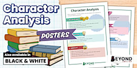 A Guide to Character Analysis PowerPoint