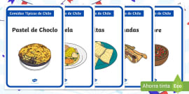 Comidas típicas de Chile: Powerpoint (teacher made)