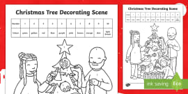 Christmas Colouring Sheets - Christmas, xmas, colouring, fine