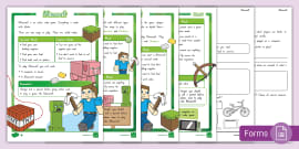 Comic Book Superheroes Differentiated Reading Comprehension Activity