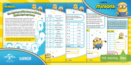 FREE! - 👉 Minions Maths Number Bonds Game (teacher made)
