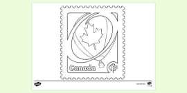 Canada Flag Colouring Page | Teaching Resources - Twinkl
