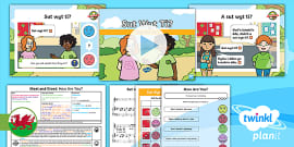 Welsh: My Body: Lesson 1 - Classroom Instructions - Twinkl