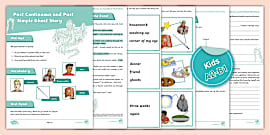ESL Lesson Plan Past Continuous Interrupted [Kids, A2-B1]