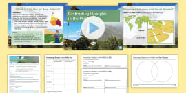 Geography of the Middle East Fact File - KS2 - Deserts