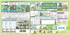 PlanIt Year 3 Spanish Lesson Plans Pack: School and Hobbies