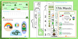 St. Patrick's Day Songs and Rhymes (teacher made)