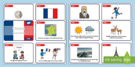 KS2 France Fact File (l'enseignant a fait) - Twinkl