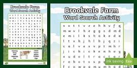 Brookvale Farm Fact Activity Sheets - Primary Resources