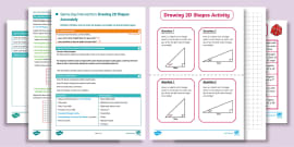 👉 Year 6 Maths: Properties of Shape S-Plan (teacher made)