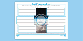 KS3 The Atmosphere Homework Worksheet / Worksheet - Twinkl