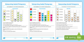 👉 Year 2 Interpreting Block Diagrams Maths Activity Sheets