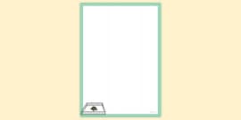 Tortoise Page Border - Primary Resources (teacher made)