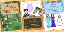 Point of View Exercises | 1st, 2nd, and 3rd Person | Twinkl