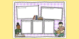 Book Review Worksheet - English Resource - Twinkl