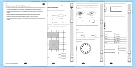 Year 4 Maths Reasoning Test Set 3 Assessment Pack and Analysis Grid