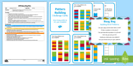 👉 Apple Printing Repeating Pattern Activity Cards - Twinkl