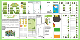 St Patrick's Day Pencil Control Activity Pack (teacher made)