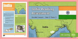 India Fact Sheet Writing Template (teacher made)