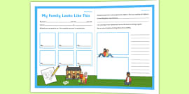 Family Problem-Solving Worksheet (Hecho por educadores)