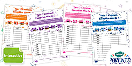 Year 1 Common Exception Words Worksheets – Spelling Practise